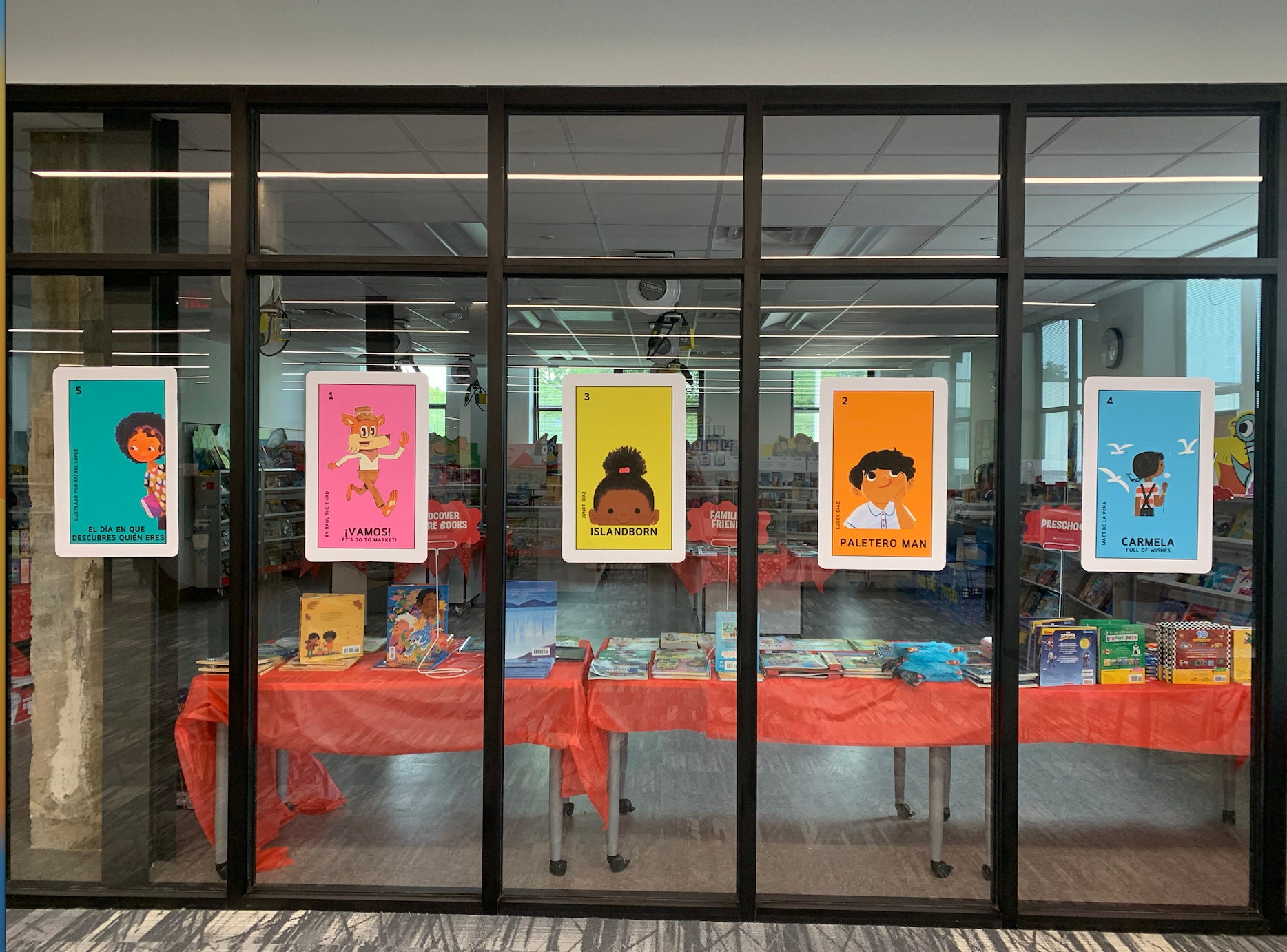 Picture Book Lotería Posters Canva Template for School Libraries ...