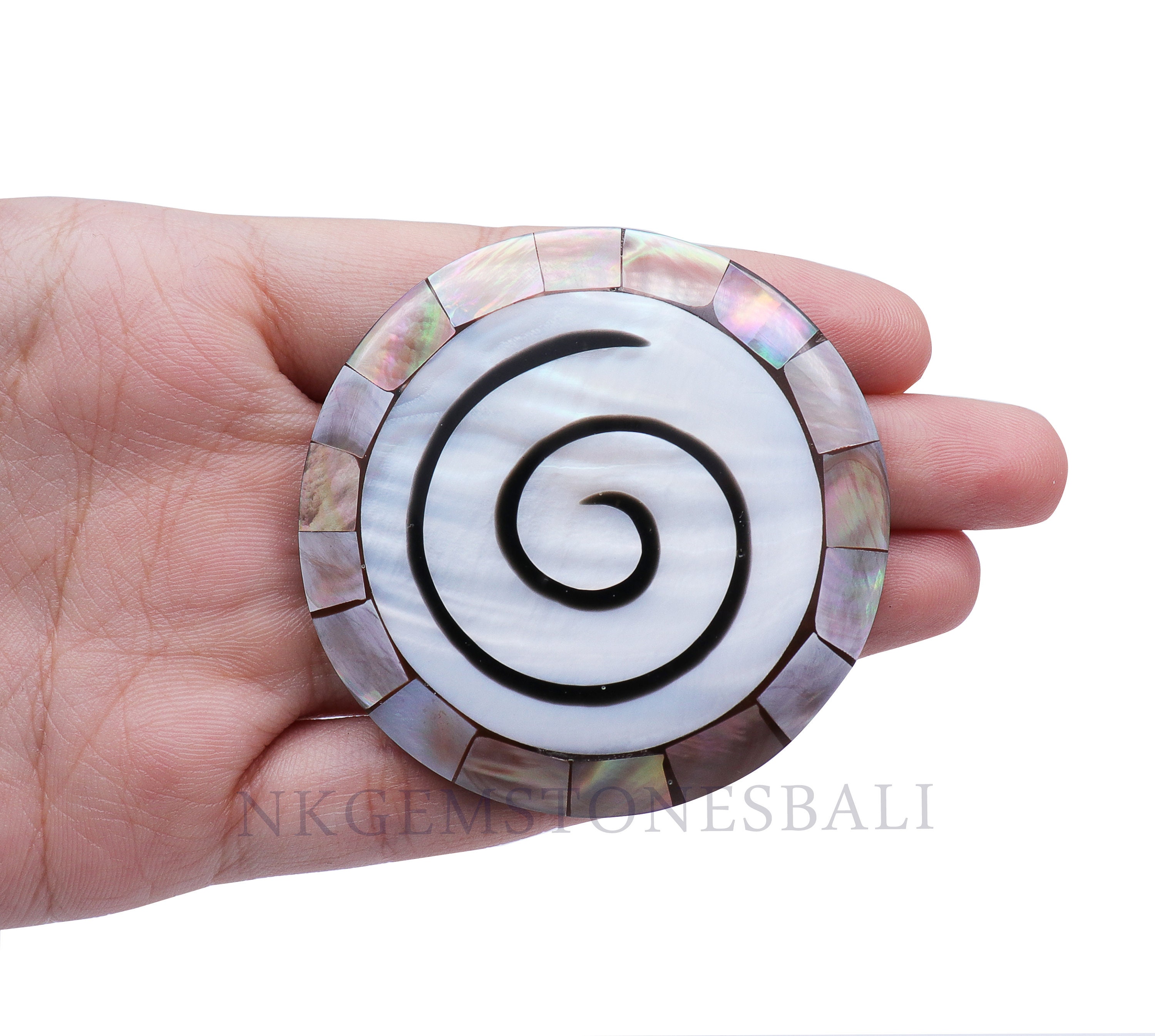 Natural Shiva Eye Shell Round Shape Cabochon 55mm Shiva Eye - Etsy
