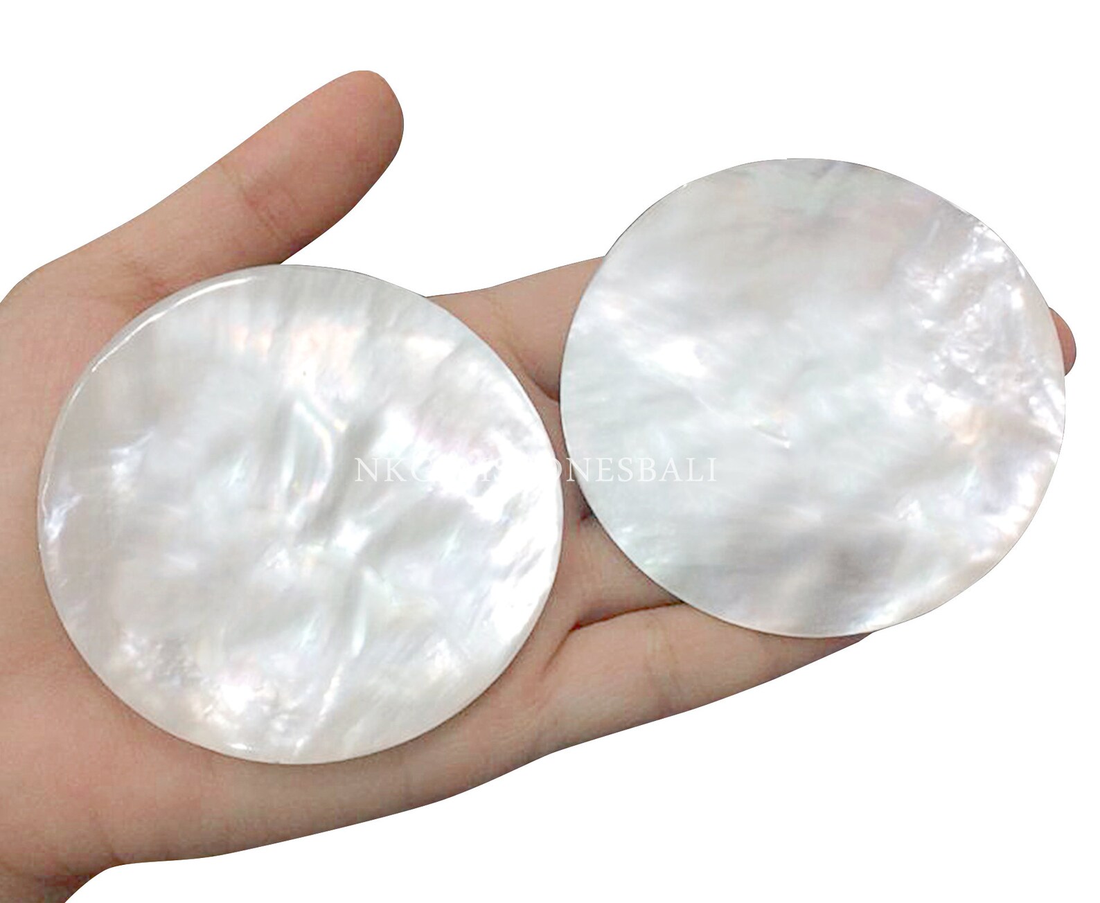 Natural Blister Shell 56mm57mm67mm Calibrated Round Disc - Etsy