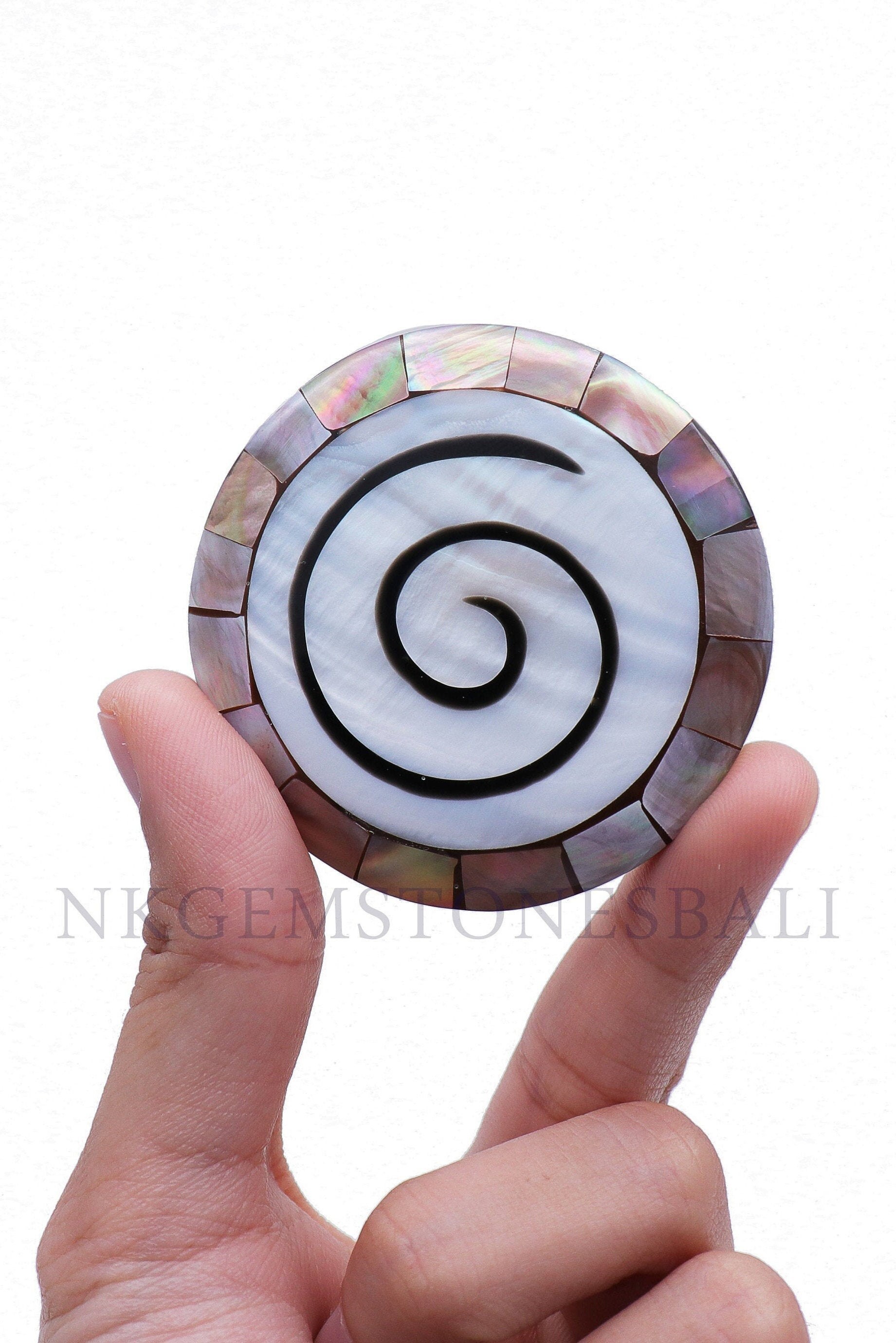 Natural Shiva Eye Shell Round Shape Cabochon 55mm Shiva Eye - Etsy