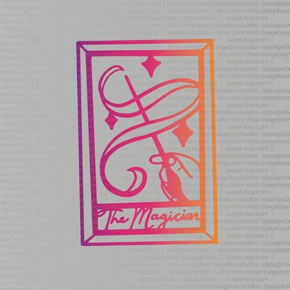 The Magician SVG Vector File for Cricut or Lasercutter - Etsy