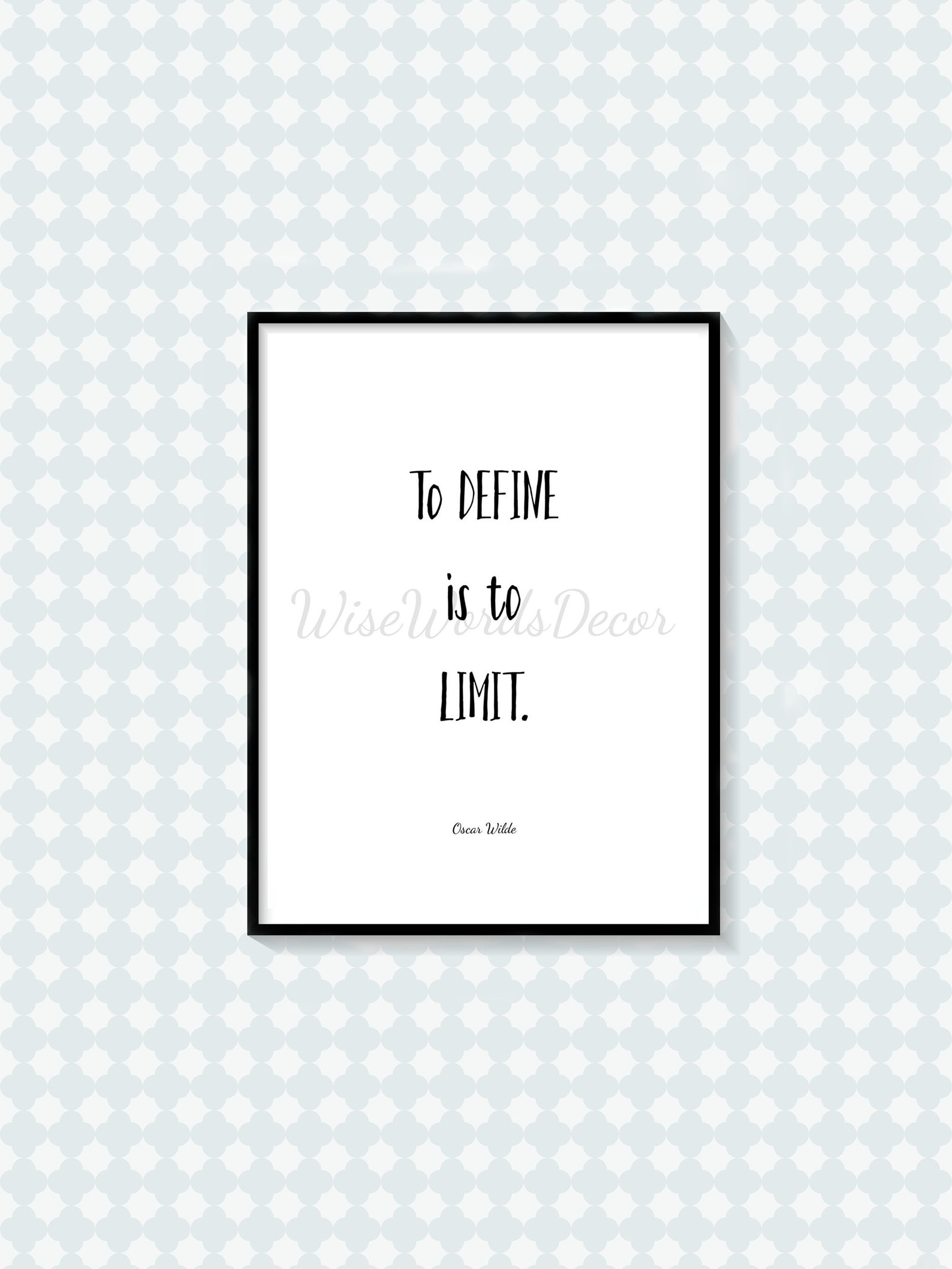 Oscar Wilde Literary Quote, Inspirational Quotations, Wall Art, Digital ...