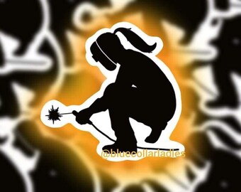 Female Welder Decal - Etsy