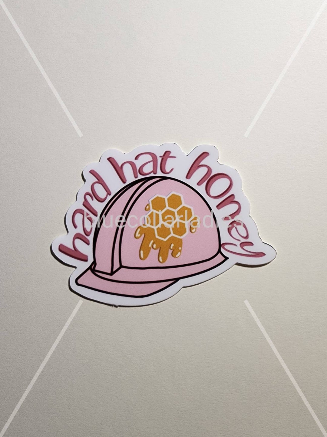 Sticker Hard Hat Honey Women, Female, Girl in Trades Empowerment, Cute ...