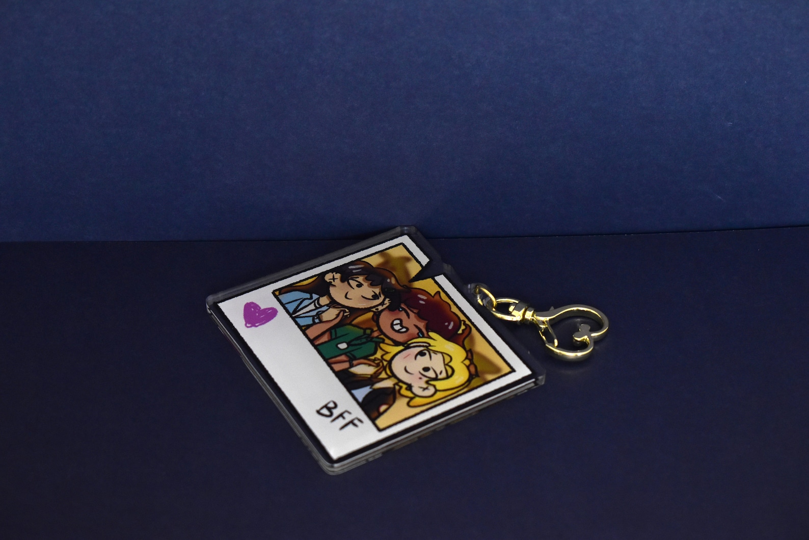 Amphibia BFF Polaroid Acrylic Keychain 3 - Etsy