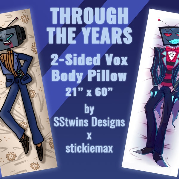 Hazbin Hotel Body Pillow Vox - Etsy