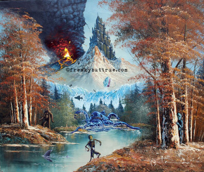 Tuesday (2012) (NERC) Print by Mike Wellins Freakybuttrue Peculiarium ...