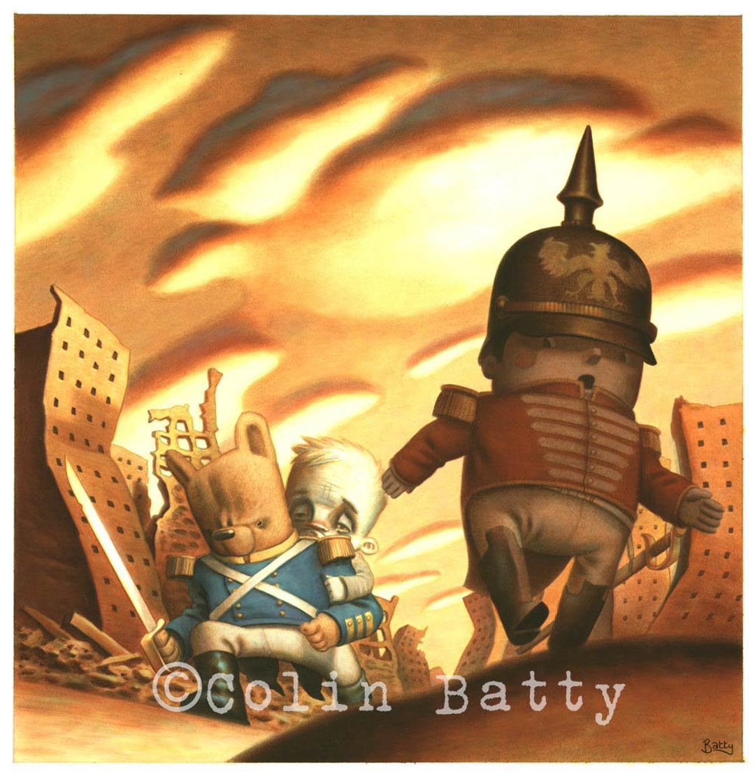 Blade Runner Print by Colin Batty 2007 Freakybuttrue - Etsy