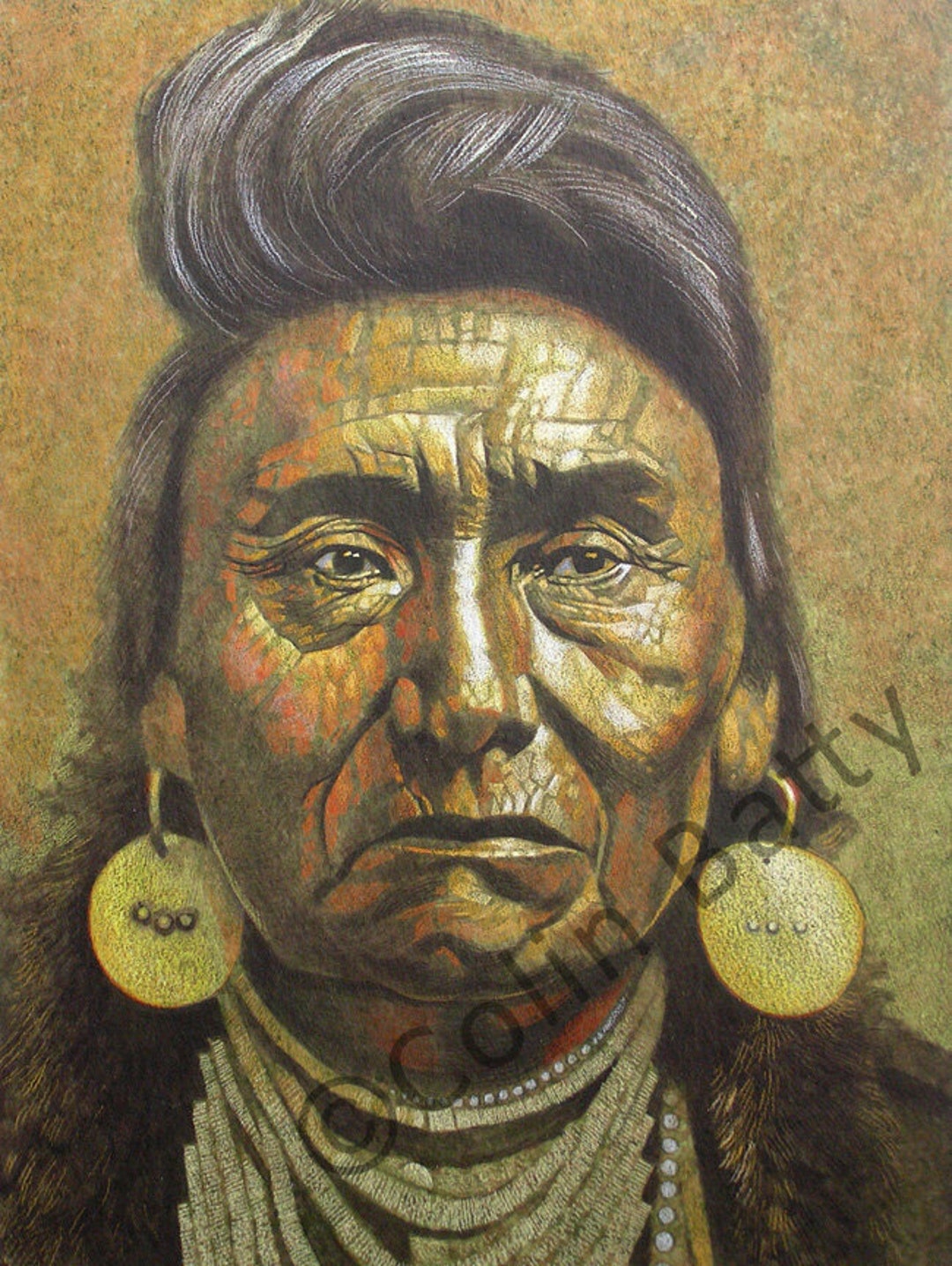 Native American Chief by Colin Batty FreakyButTrue Peculiarium - Etsy.de