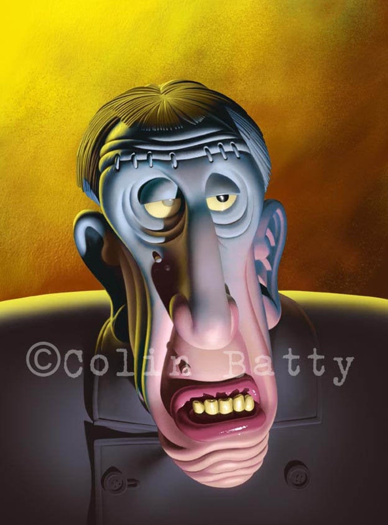 Hammer Monster by Colin Batty Freakybuttrue Peculiarium - Etsy