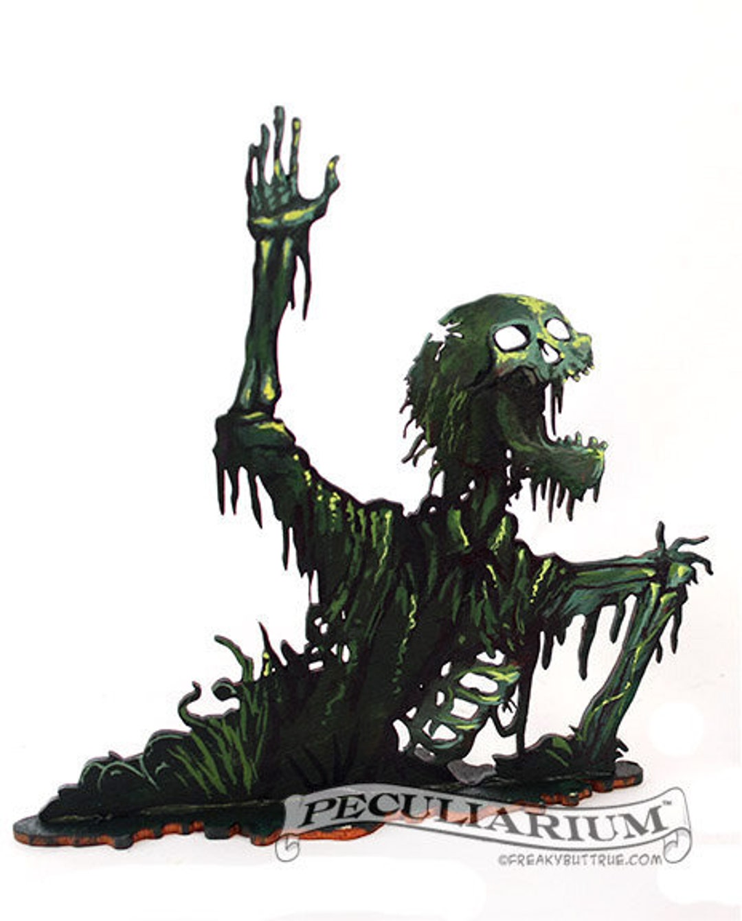 Shadowlandz Melted Zombie by Mike Wellins Freakybuttrue - Etsy UK
