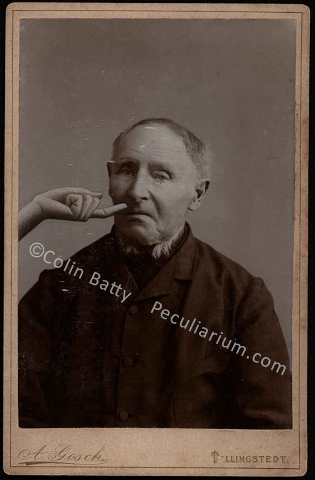 Smell My Finger por Colin Batty Freakybuttrue Peculiarium - Etsy España