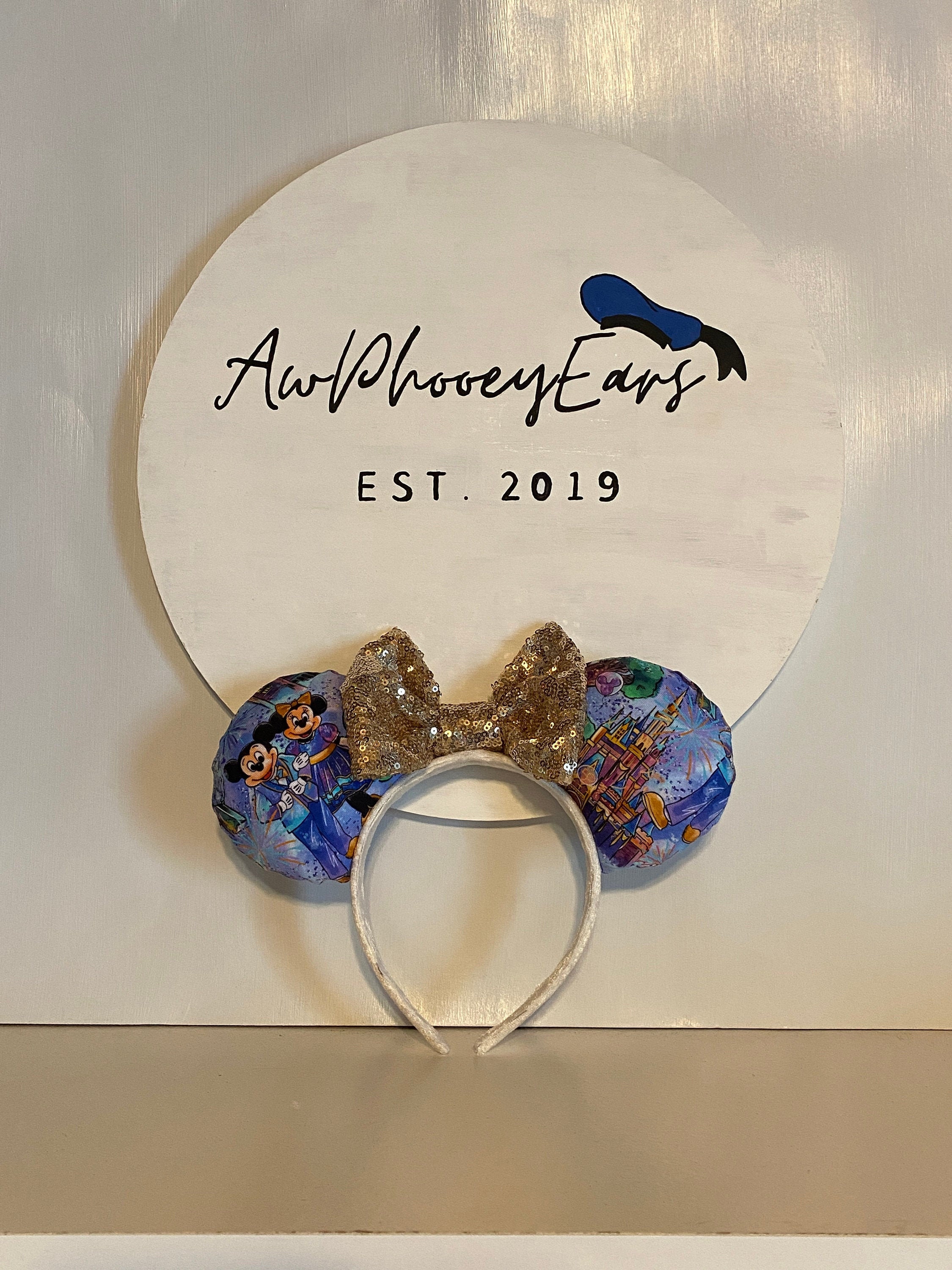 Walt Disney World 50th Anniversary ears | Etsy