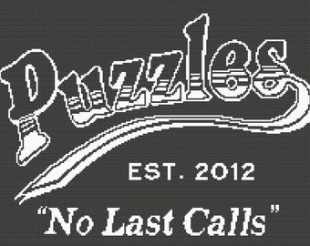 HIMYM Marshall's Favorite Bars Pie Graph Cross Stitch PATTERN - Etsy