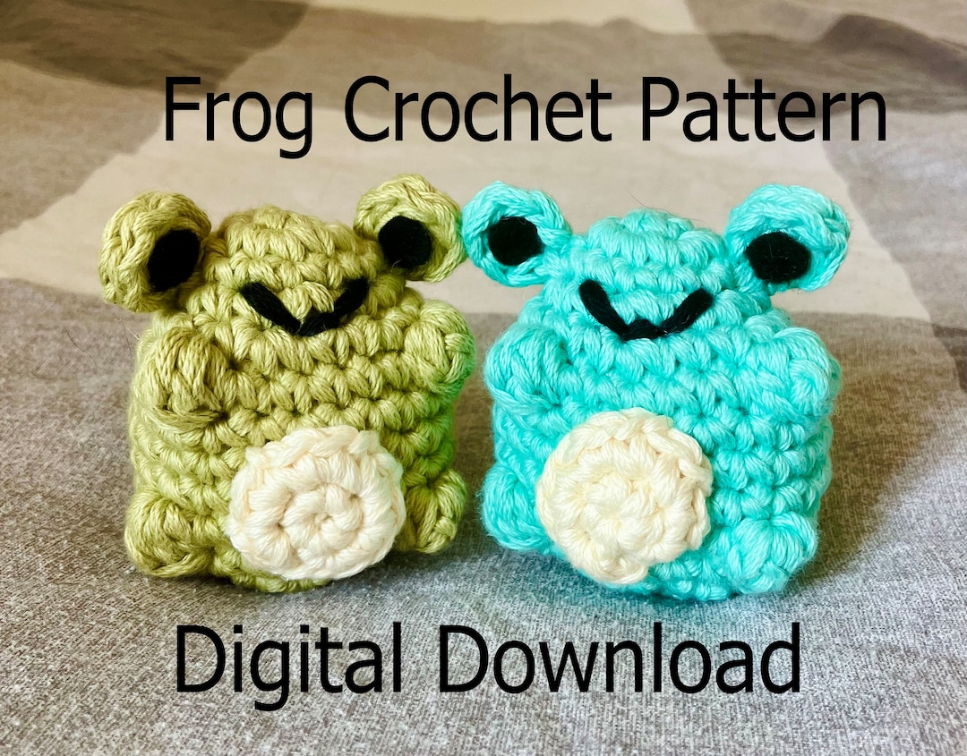 Tiny Frog Crochet Pattern *digital Download - Etsy