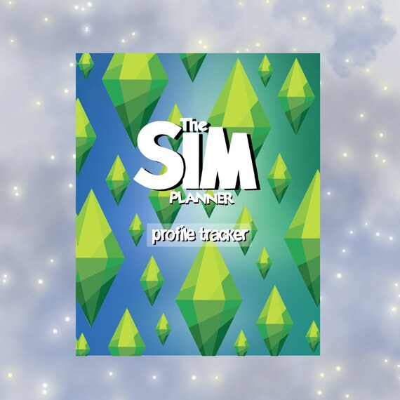 The Sim Planner Profile Tracker - Etsy UK