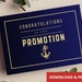Congratulations on Your Promotion Card, Military Promotion, Greeting ...