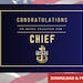 US Navy Chief Petty Officer Card, Congratulations on Being Selected for ...