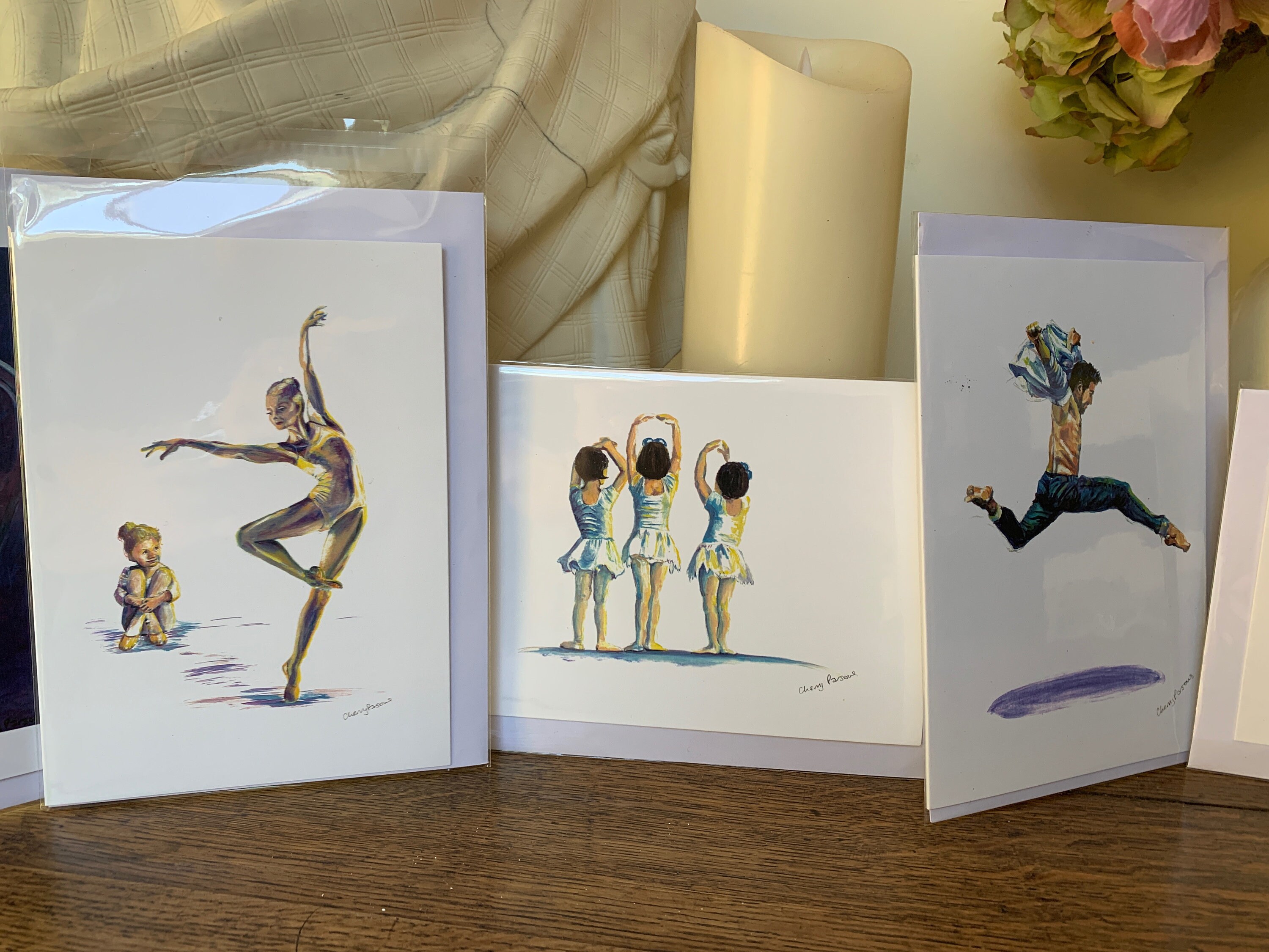 Blank Card -dancer Range - Thank You Teacher, Dance Class, Birthday ...
