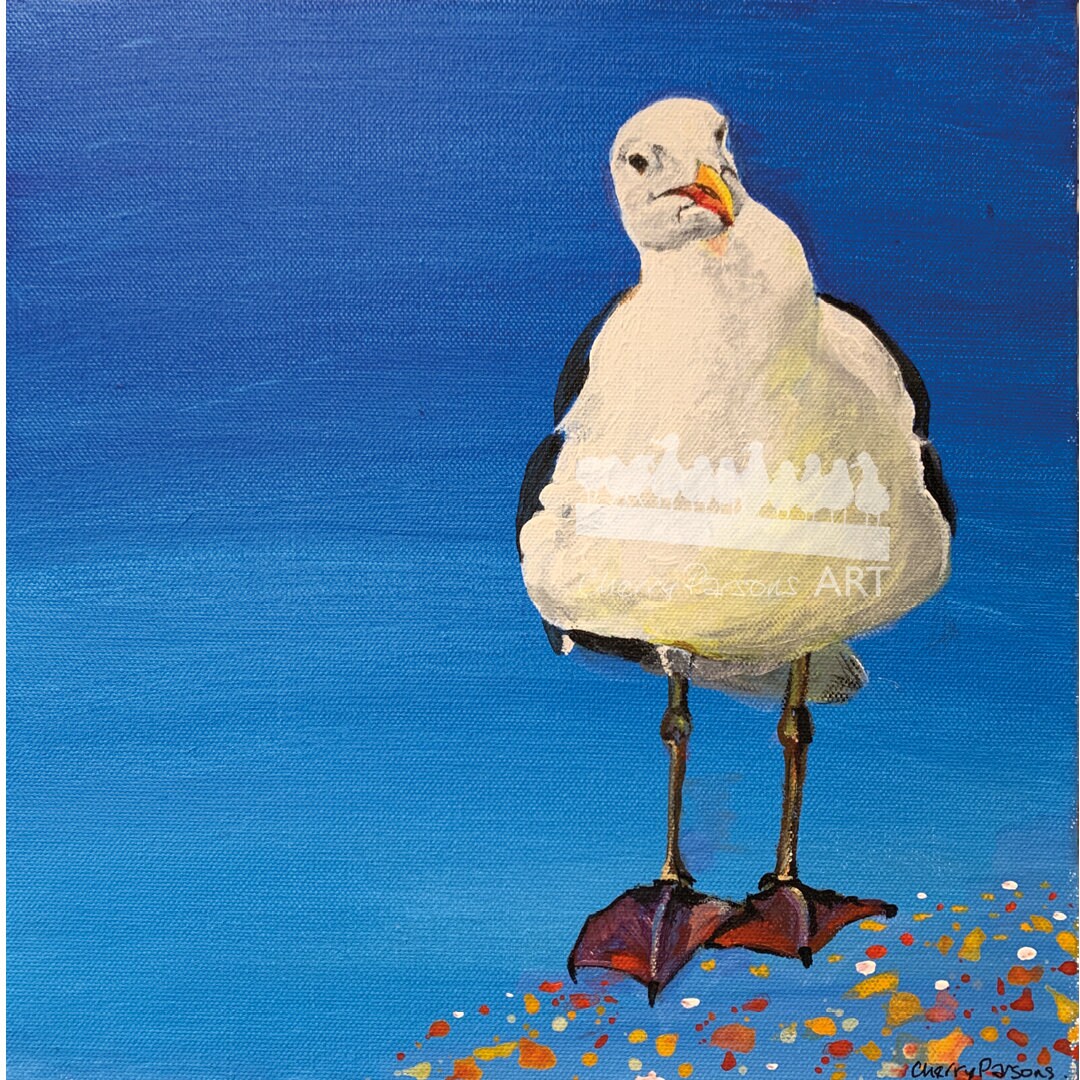 Blank Card Seagull Art Range Funny, Humour, Birthday, Thank You ...