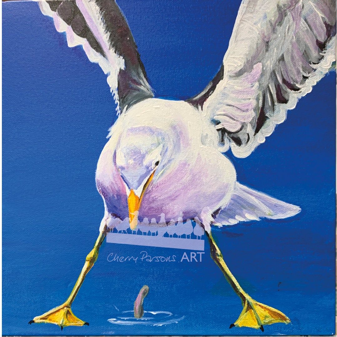 Blank Card Seagull Art Range Funny, Humour, Birthday, Thank You ...