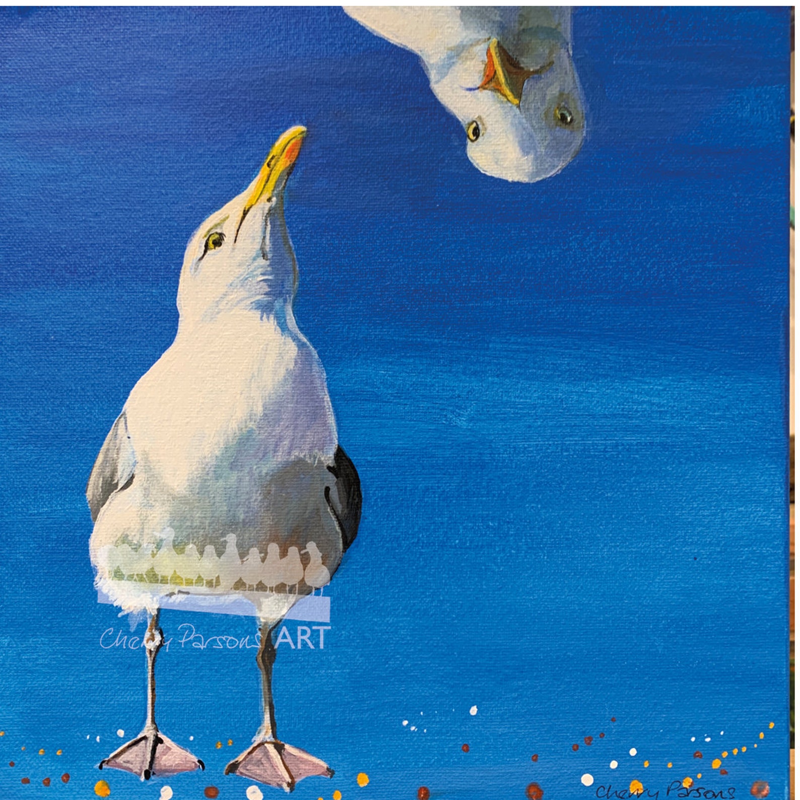 Blank Card Seagull Art Rage Humour, Funny, Birthday, Thank You, Special ...