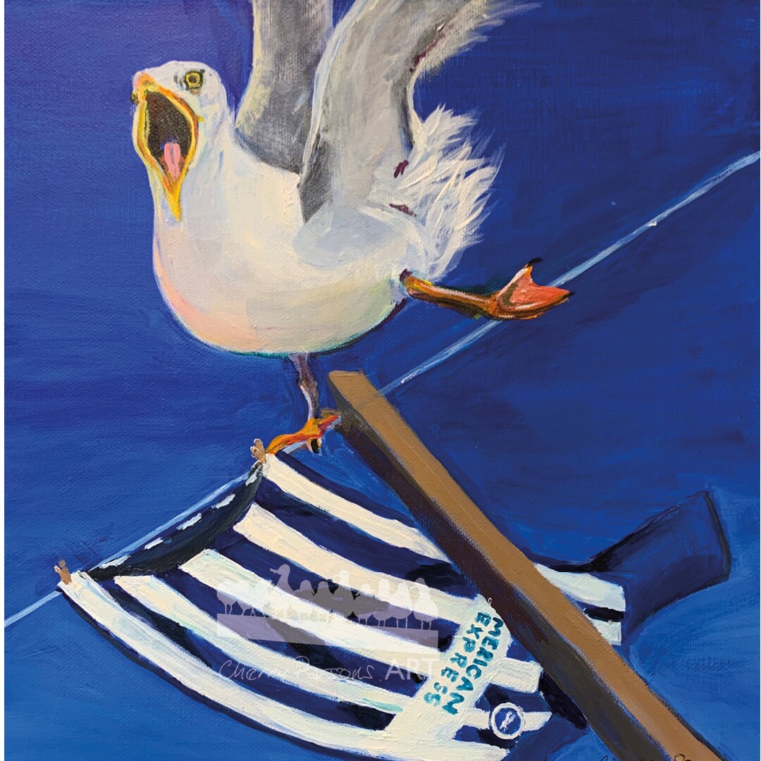 Blank Card Seagull Art Range Birthday, Funny, Humour, Thank You ...