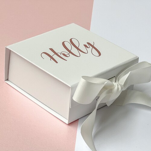 Small Personalised Gift Box Empty Box Birthday Gift Box | Etsy