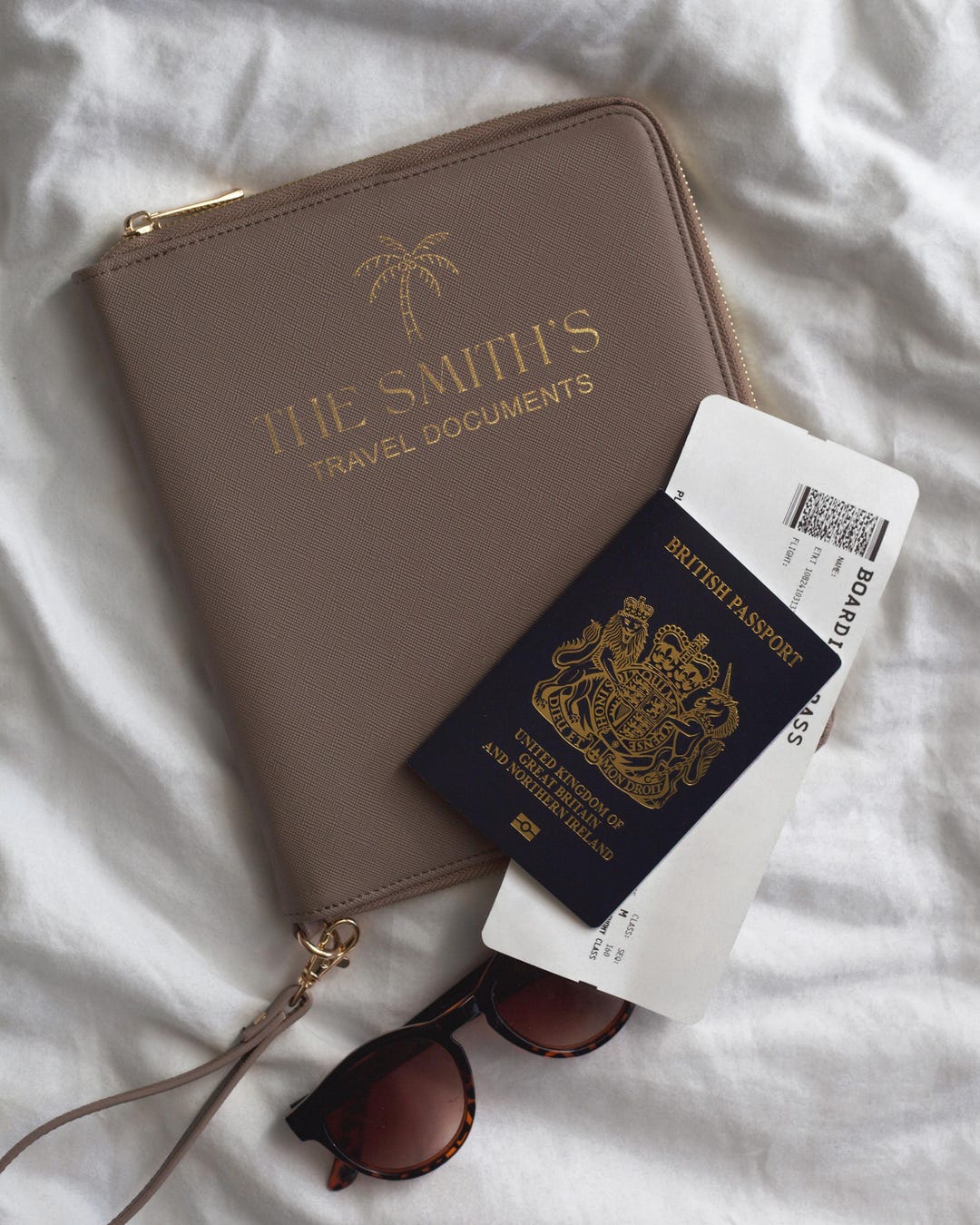 Personalised Family Travel Organiser, Holiday Organiser, Travel Gift ...