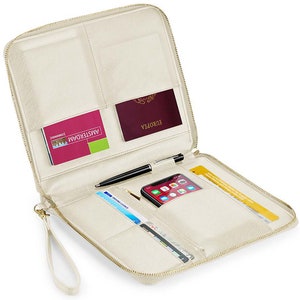 Personalised Family Travel Organiser, Holiday Organiser, Travel Gift ...