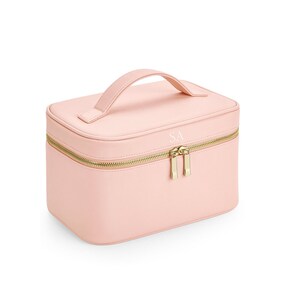 Personalised Vanity Makeup Case Monogram Initial Cosmetic - Etsy