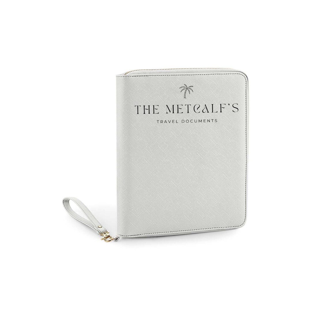 Personalised Family Travel Organiser, Holiday Organiser, Travel Gift ...