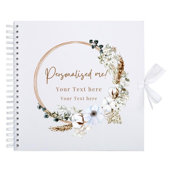Personalised Custom Text Scrapbook Photo Album Hen Party - Etsy
