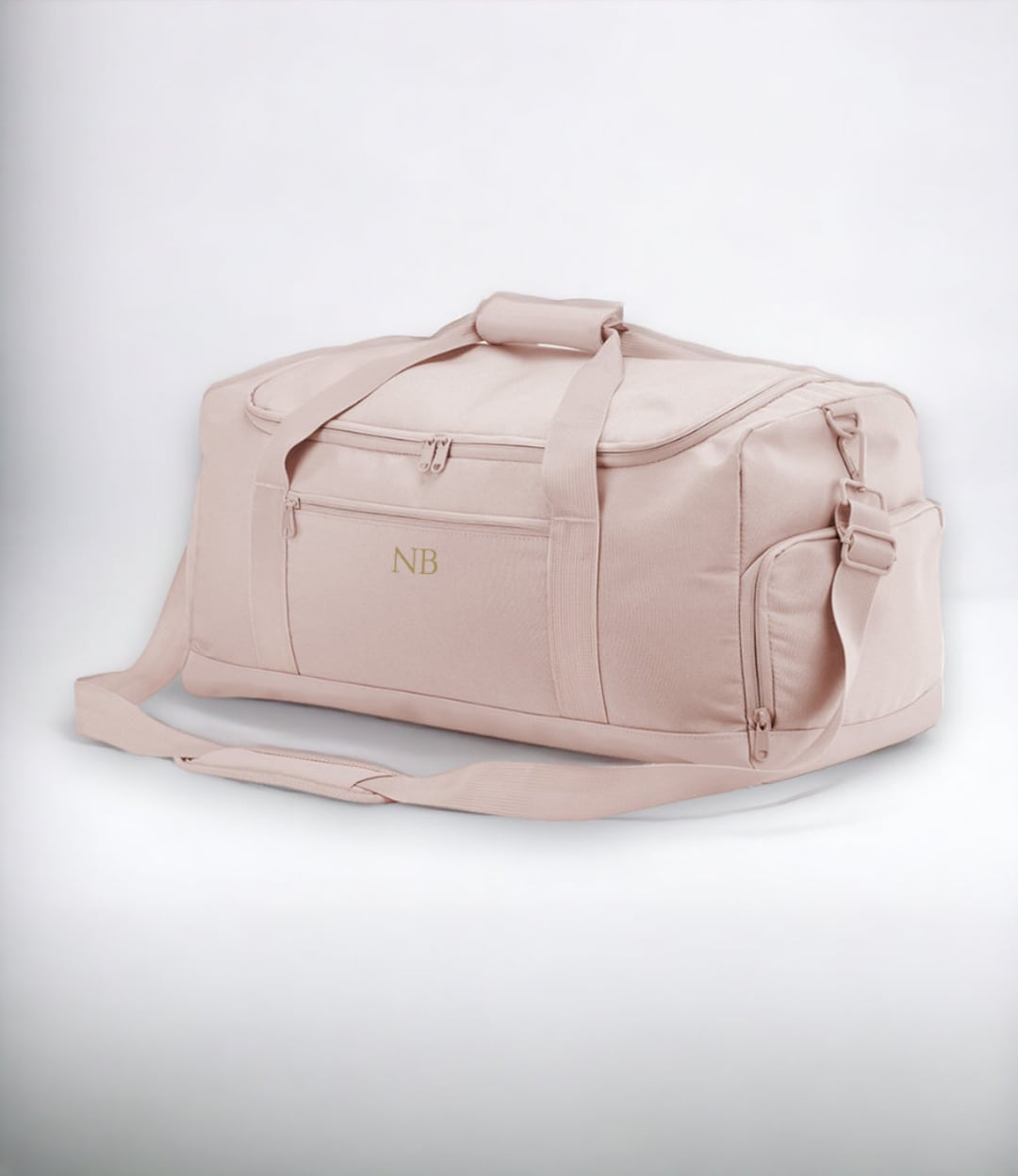 Personalised Monogram Training Gym Bag, Custom Duffel Bag, Weekend Away ...