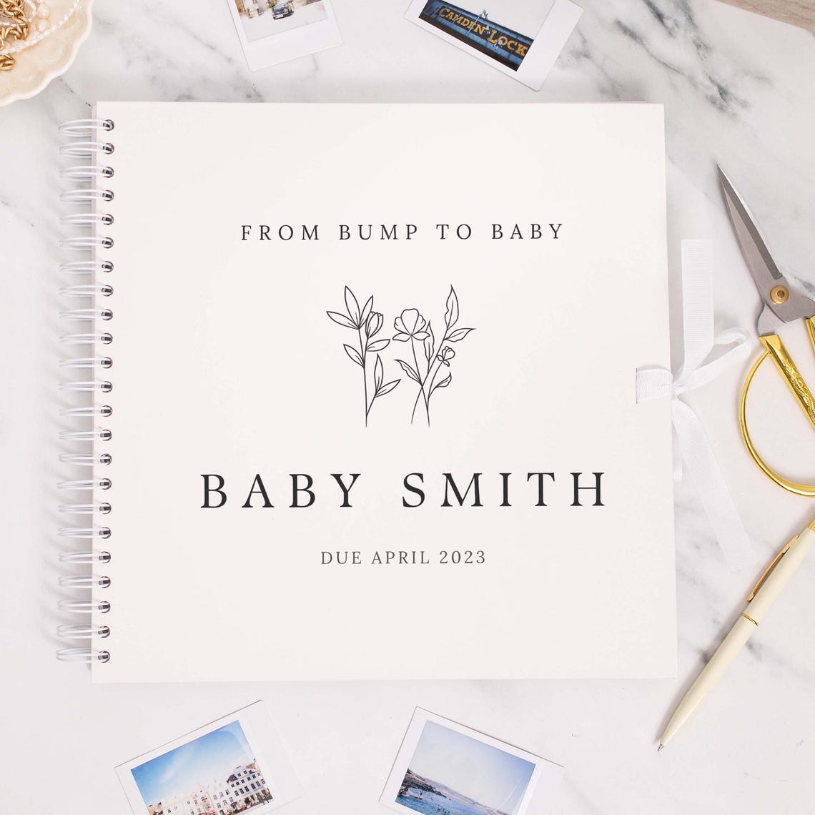 From Bump to Baby Scrapbook, Pregnancy Scrapbook, Pregnancy Journal ...