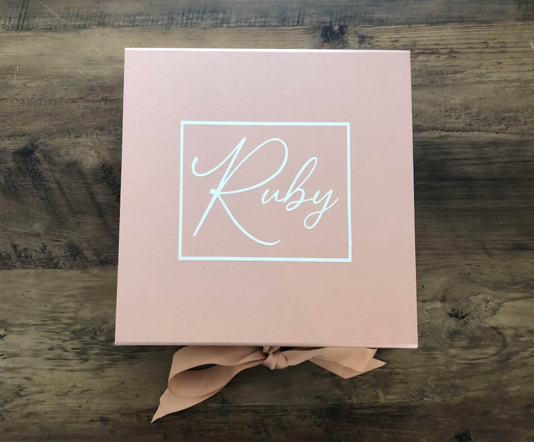 Large Personalised Gift Boxes, Custom Gift Boxes, Will You Be My ...