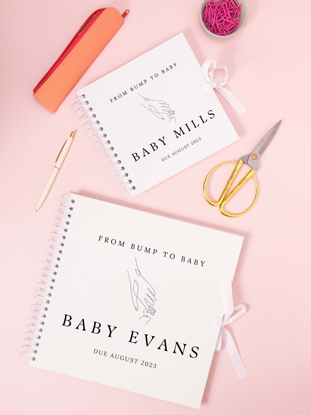 From Bump to Baby Scrapbook, Pregnancy Scrapbook, Pregnancy Journal ...