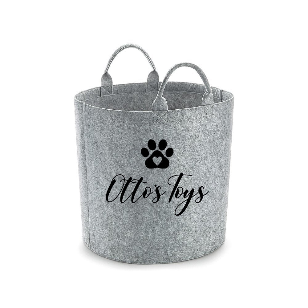 Custom Made Personalised Pet Storage Basket Dog Toy Basket - Etsy