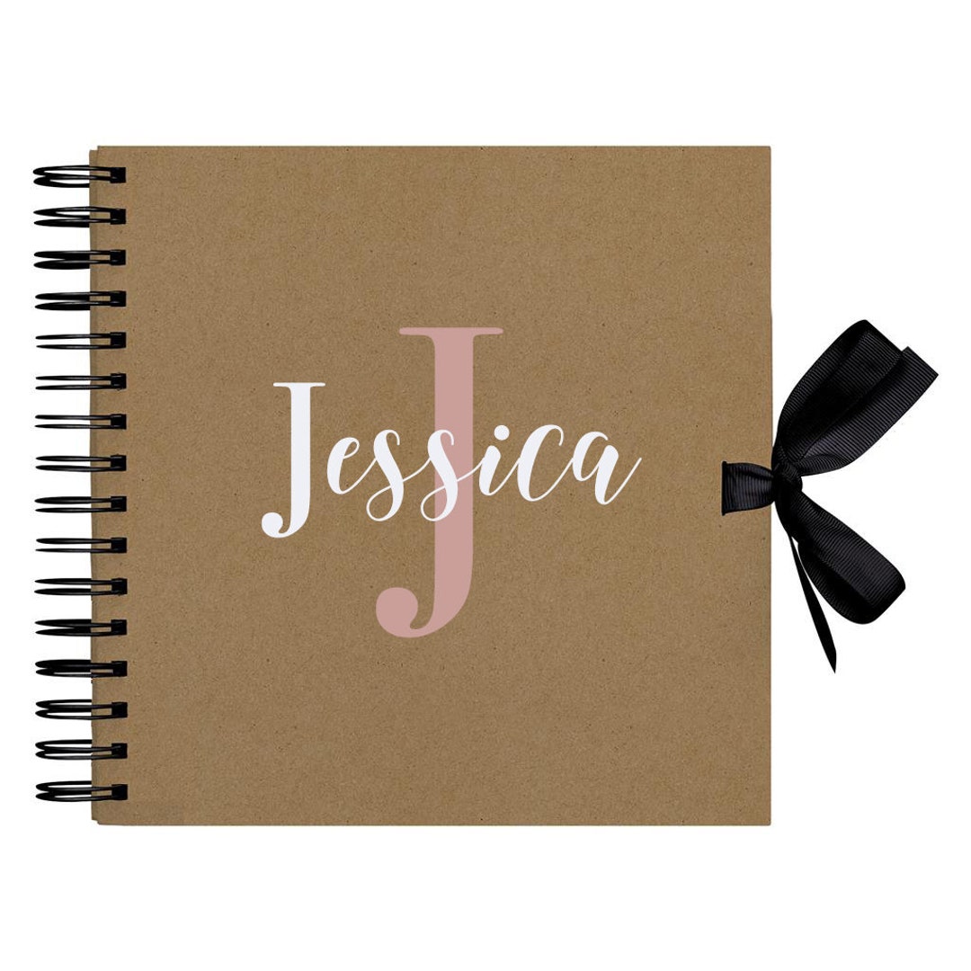 Personalised Name Scrapbook / Custom Message Photo Album / - Etsy