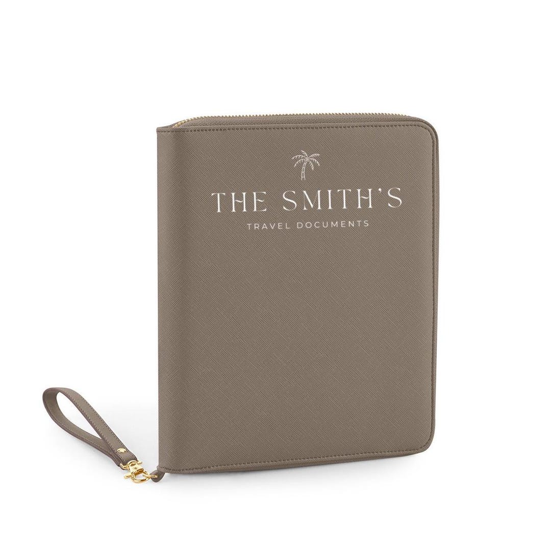 Personalised Family Travel Organiser, Holiday Organiser, Travel Gift ...