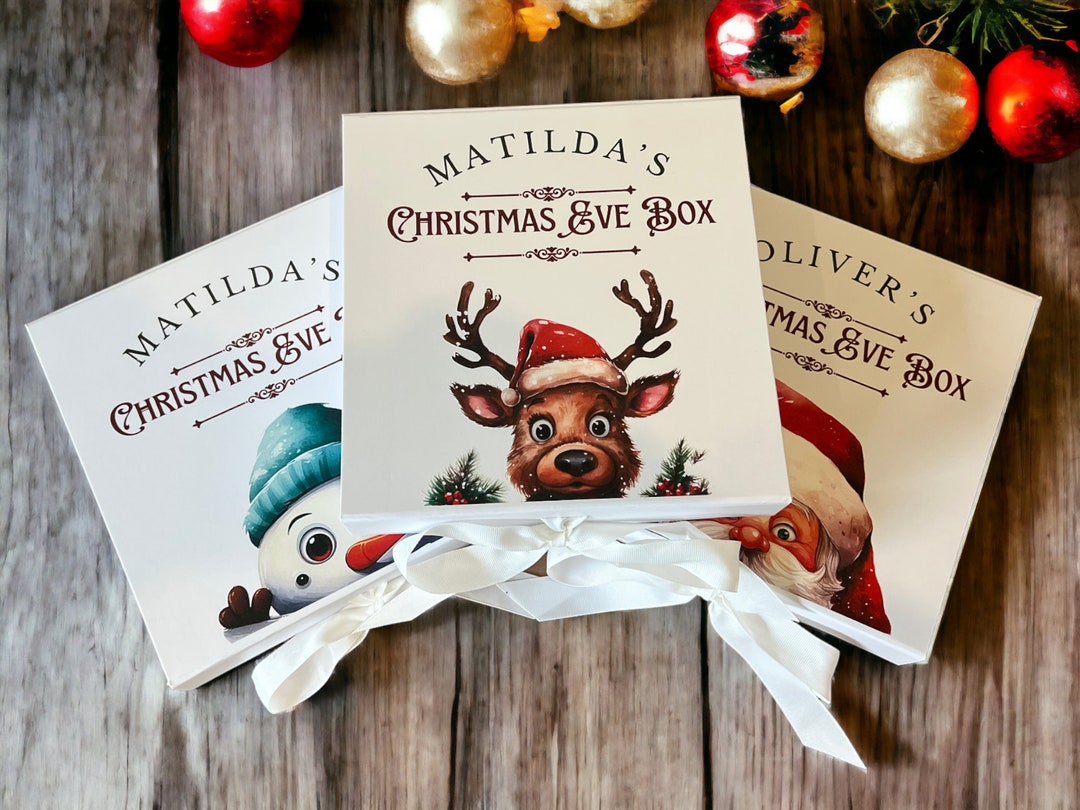 Personalised Christmas Eve Box, Personalised Christmas Box, Santa ...