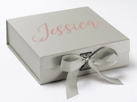 Large Personalised Gift Box, Empty Box, Christmas Gift Box, Birthday ...