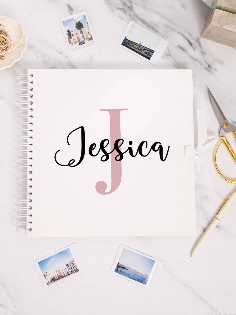 Personalised Name Scrapbook / Custom Message Photo Album / - Etsy