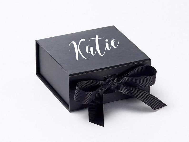 Small Personalised Gift Box Empty Box Birthday Gift Box - Etsy