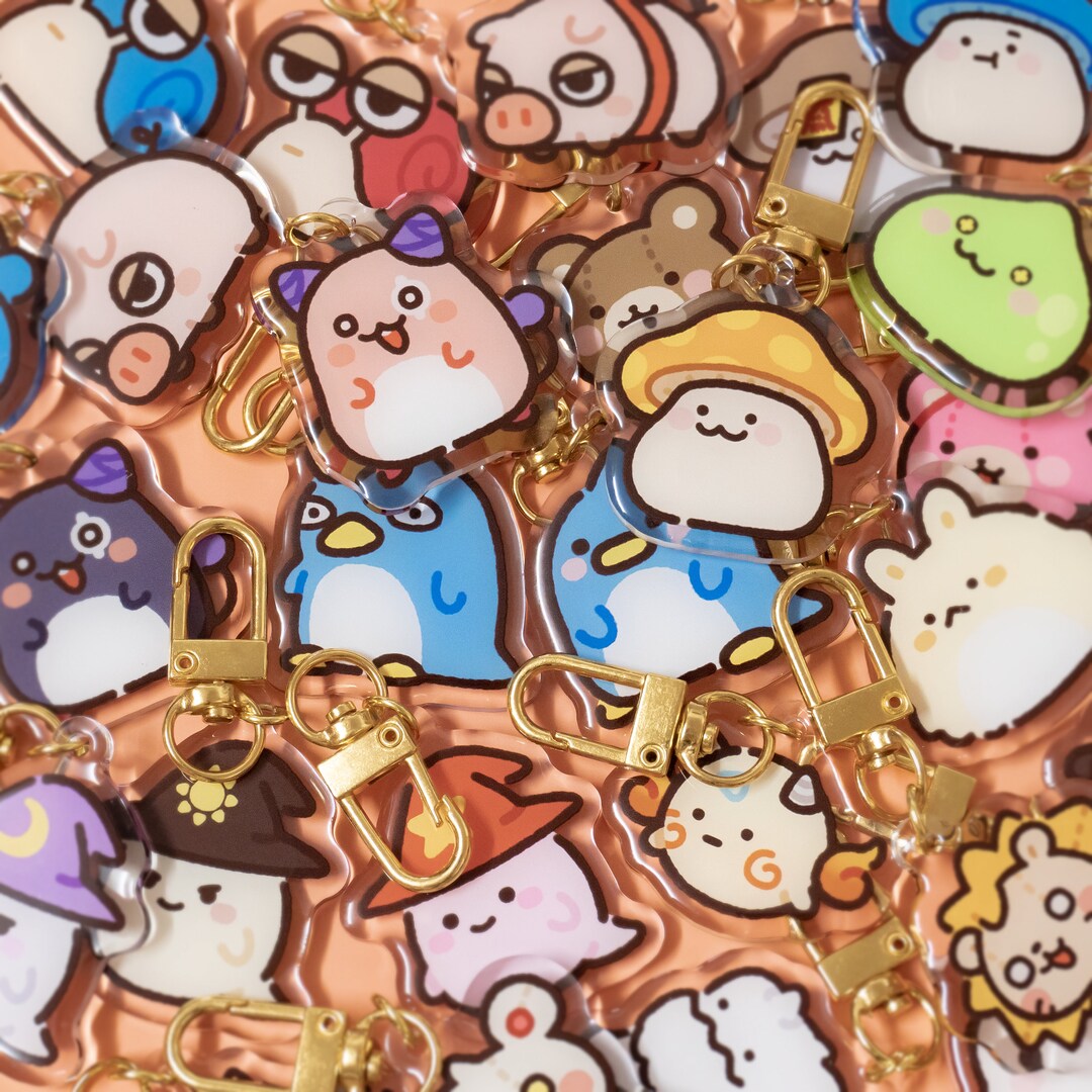 Maplestory Keychain Double-sided Acrylic Charm - Etsy