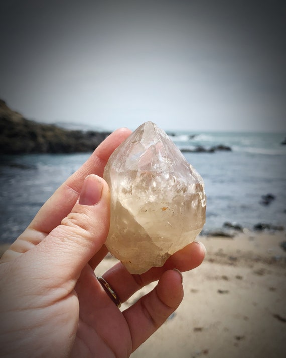 Rocks & Geodes Hallelujah Junction Partial Smoky Quartz Scepter Home ...