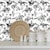 Fish Wallpaper, Gray Wall Paper Peel and Stick, Salmon Wallpaper ...