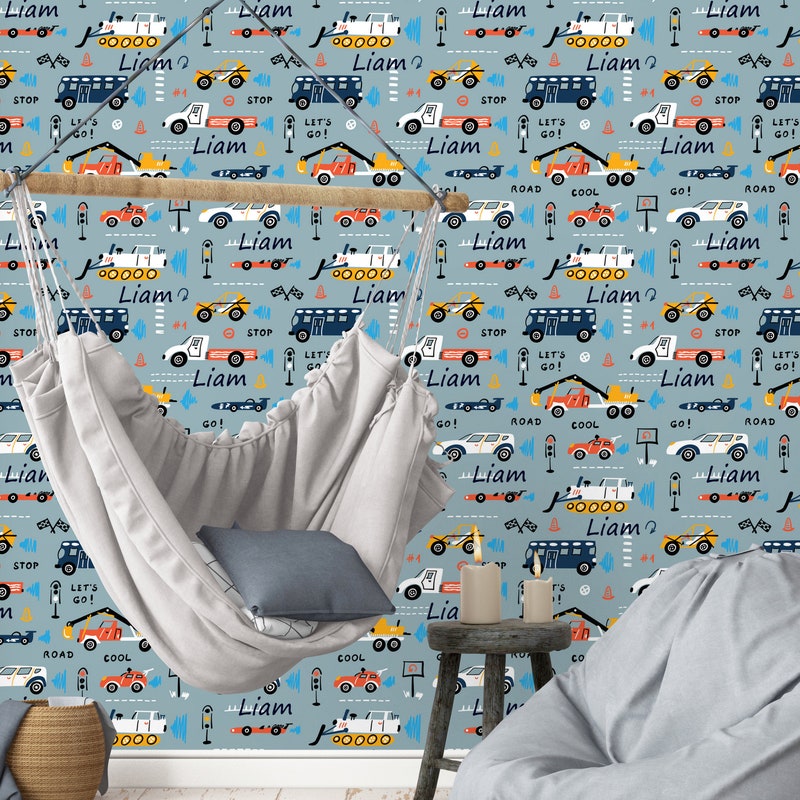Personalized Name Wallpaper - Etsy