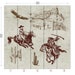 Southwestern Wall Decal, Cowboy Wallpaper, Horse Mural Wall Paper Peel ...