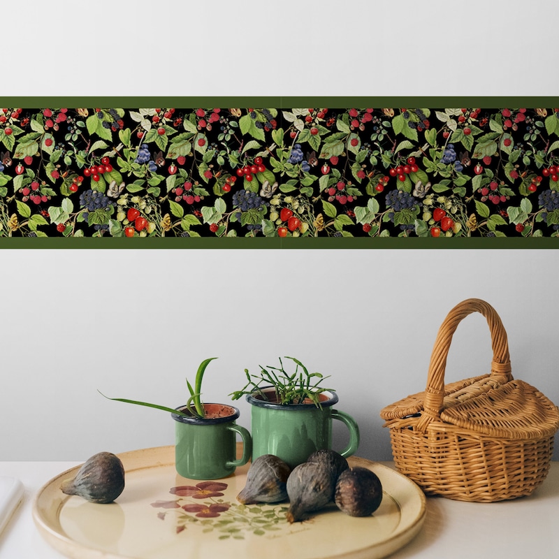 Peel and Stick Wallpaper Border - Etsy